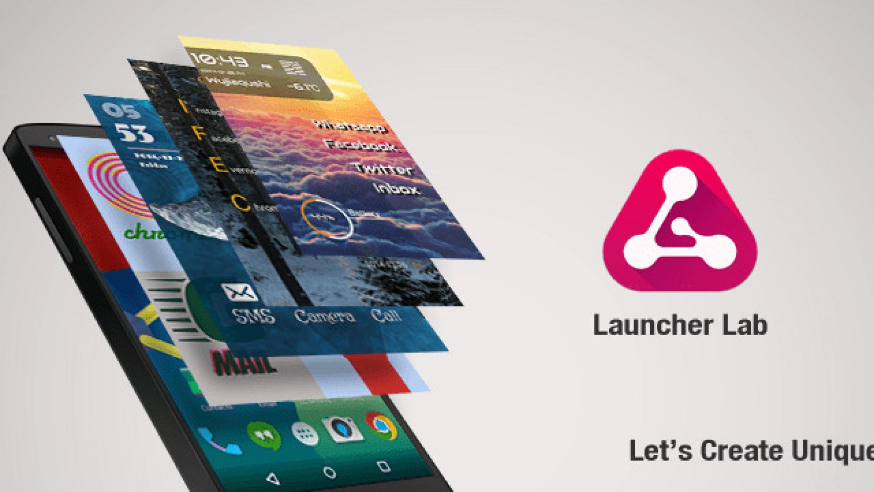 Launcher Lab, crea tu propio launcher para Android