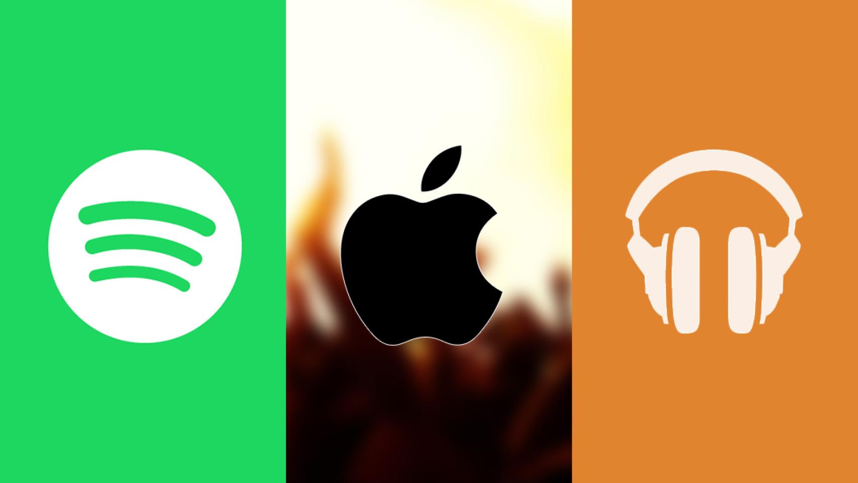 Comparativa entre Spotify, Apple Music y Play Music: ¿cuál es el más completo?