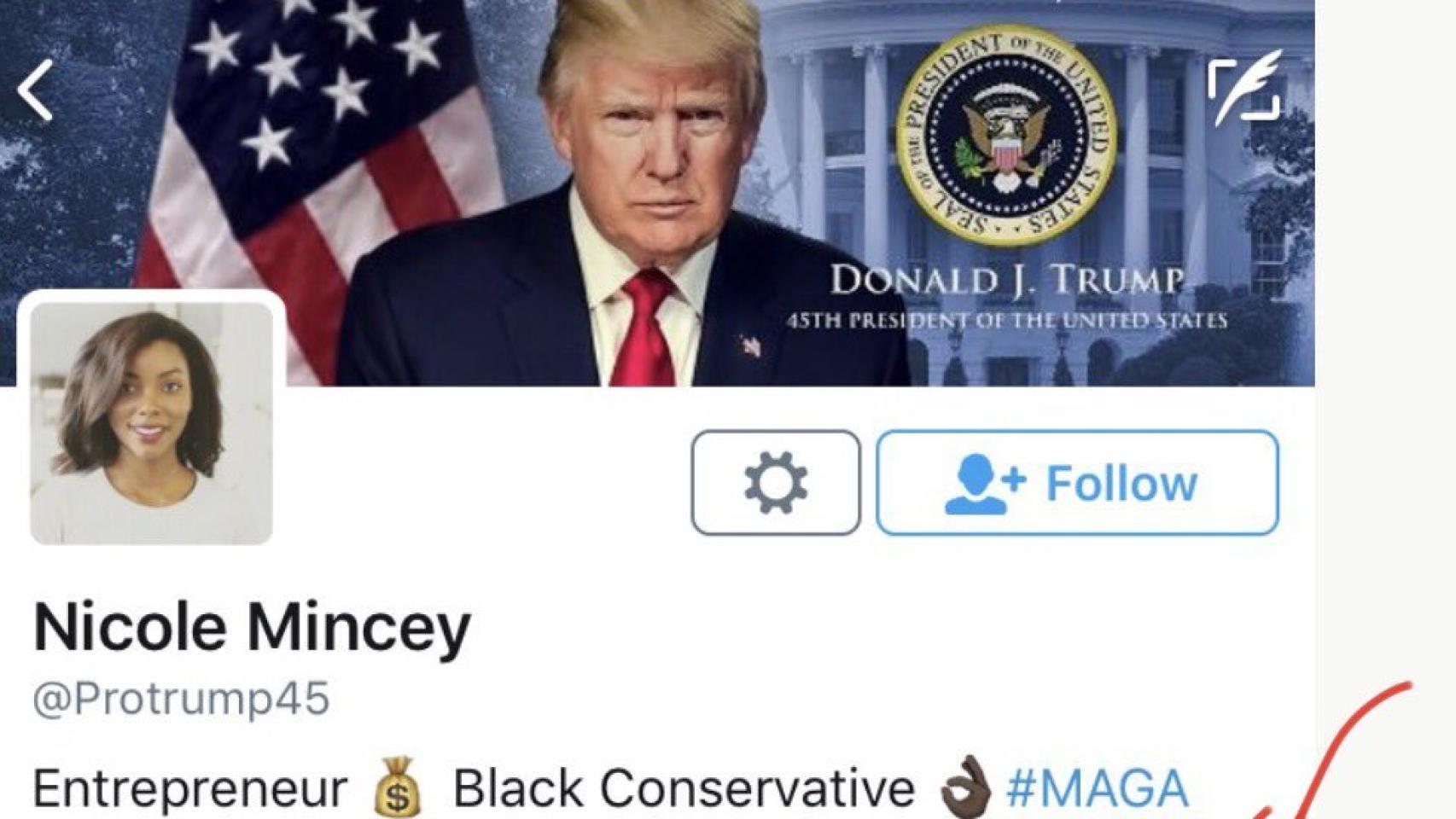 ¿Quién es Nicole Mincey? La loca historia destapada por un retuit de Trump