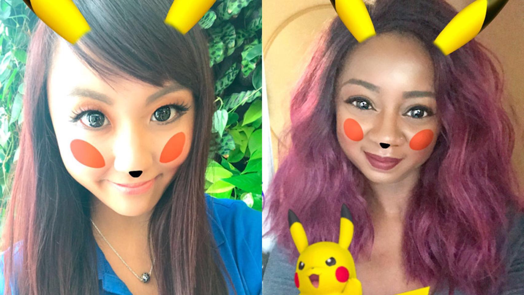 El nuevo filtro de Snapchat te convierte en Pikachu
