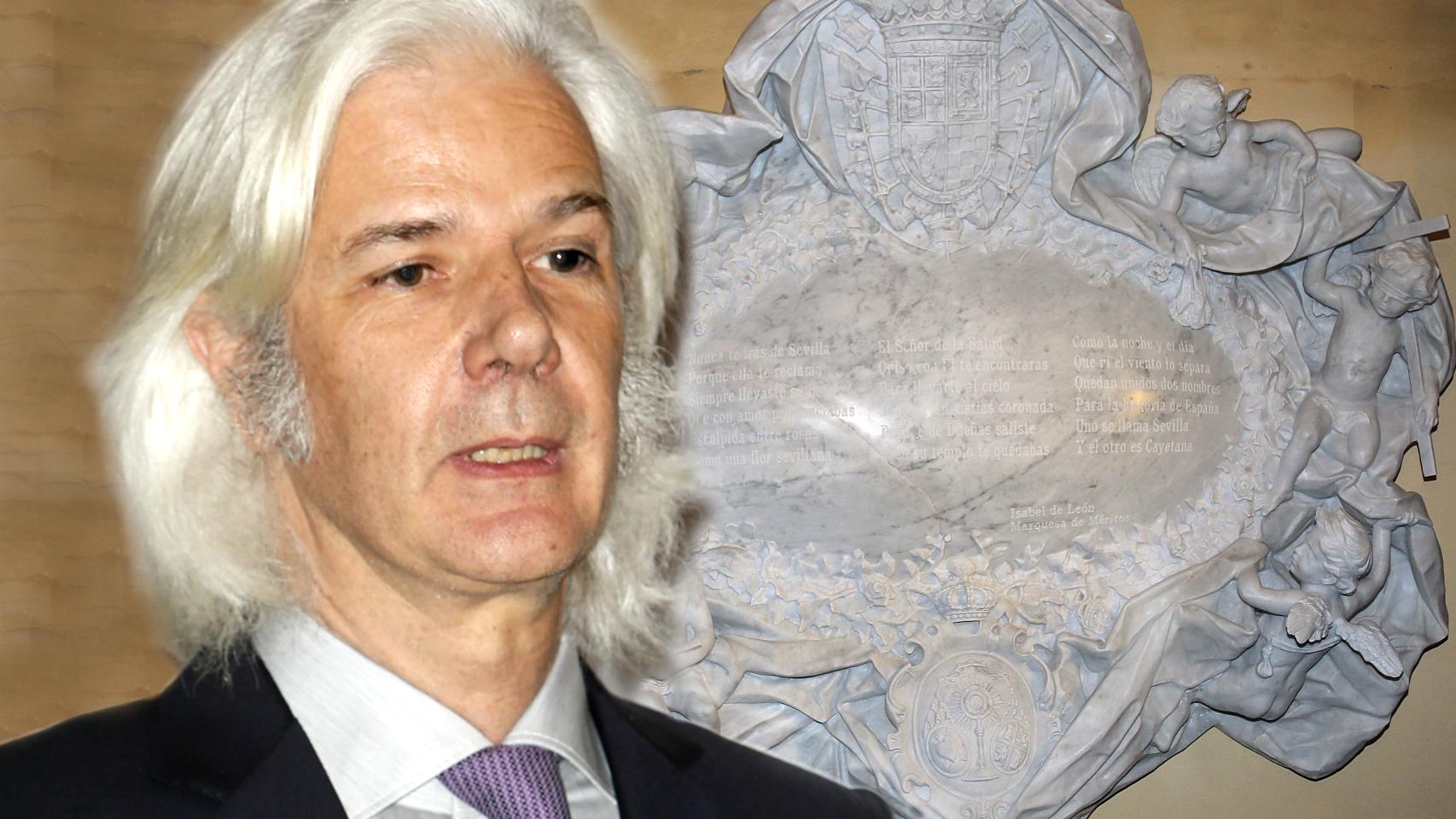 Los Alba, divididos: Jacobo no paga su parte del monumento de la duquesa