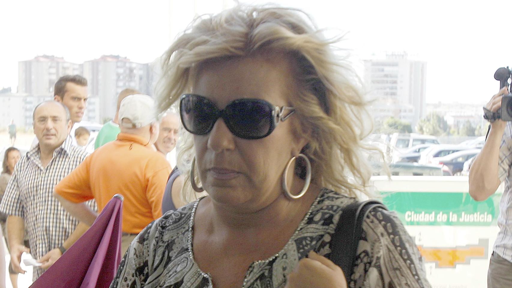 Marisol Yagüe sale de la cárcel para asistir al entierro de su padre