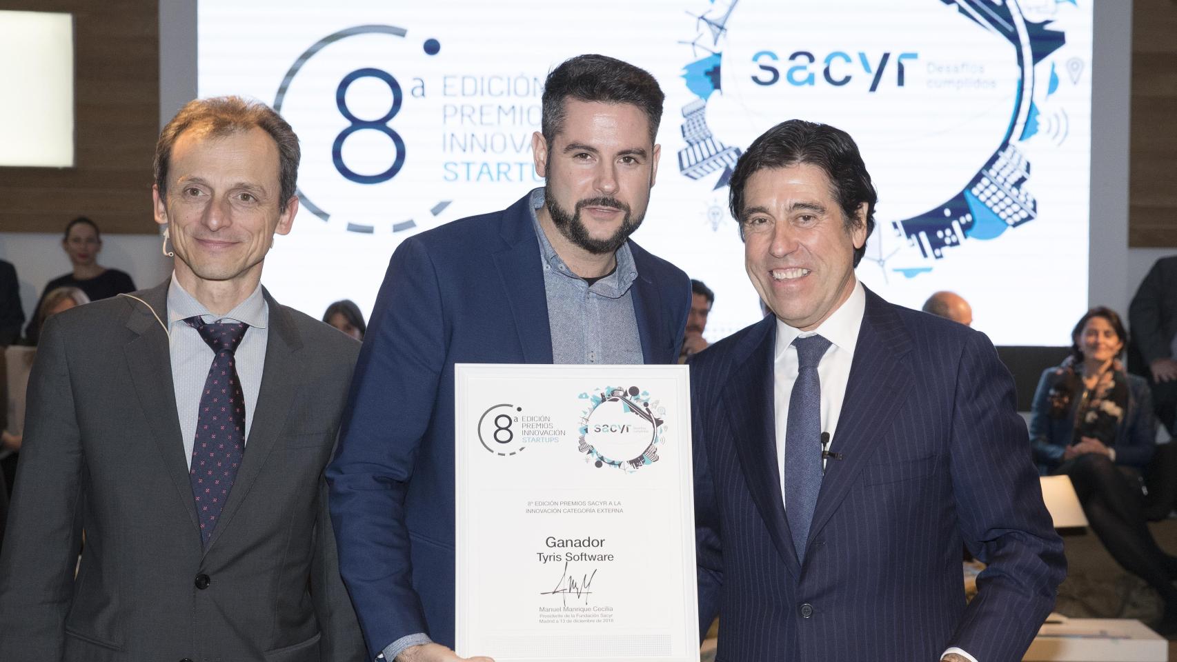 Tyris Software se impone en los premios Sacyr de la innovación