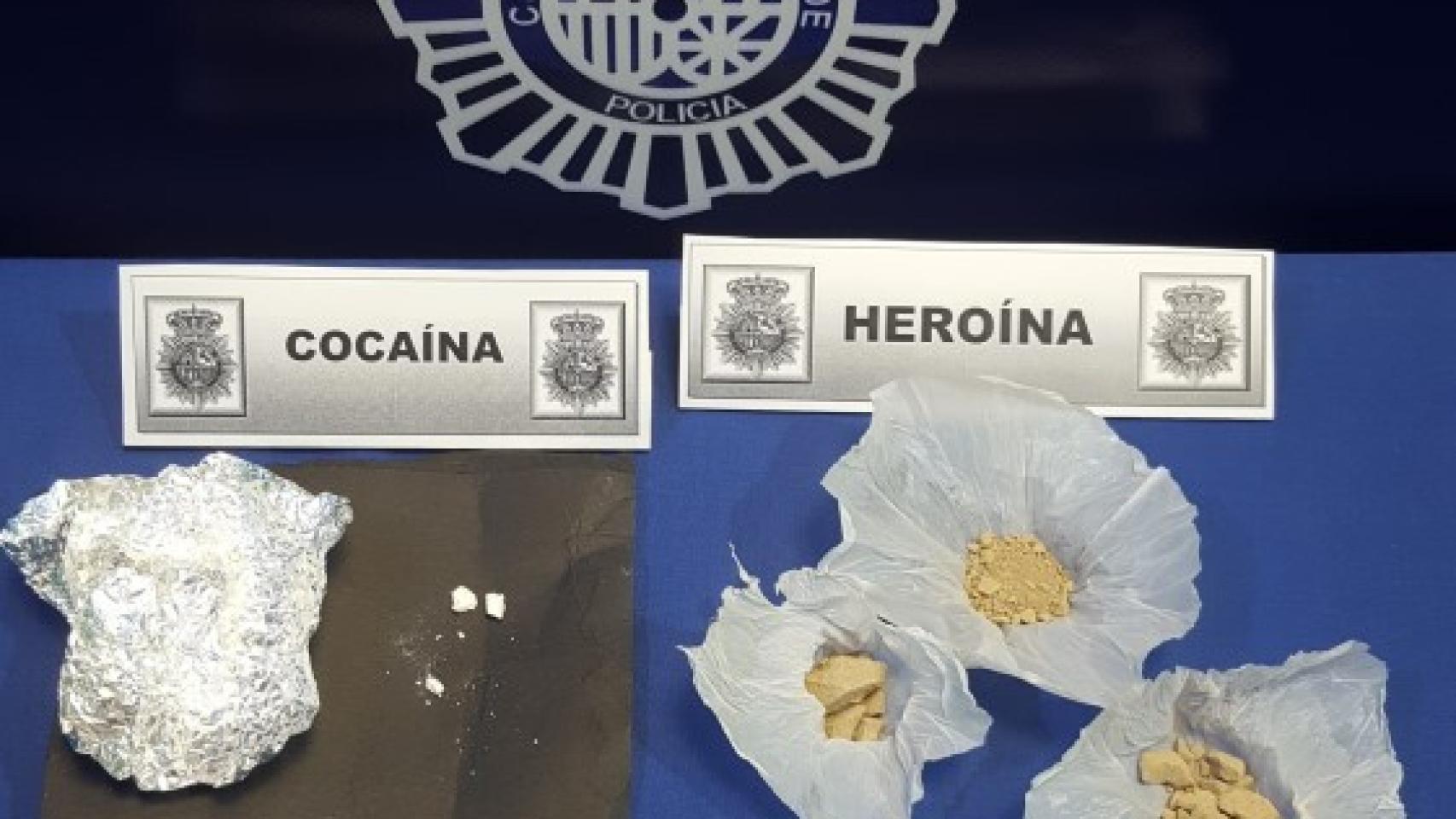 Detenido en plena venta de droga con heroína y cocaína