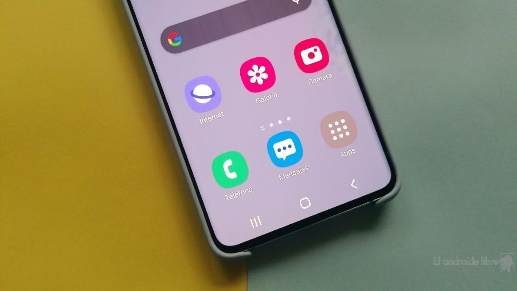 Cómo personalizar la pantalla de inicio en tu móvil Samsung
