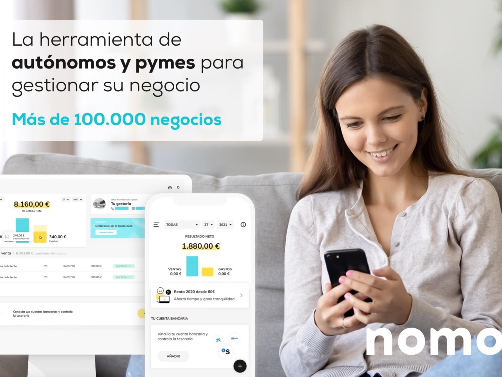 Nomo, la app que digitaliza tu negocio y te ayuda a gestionarlo