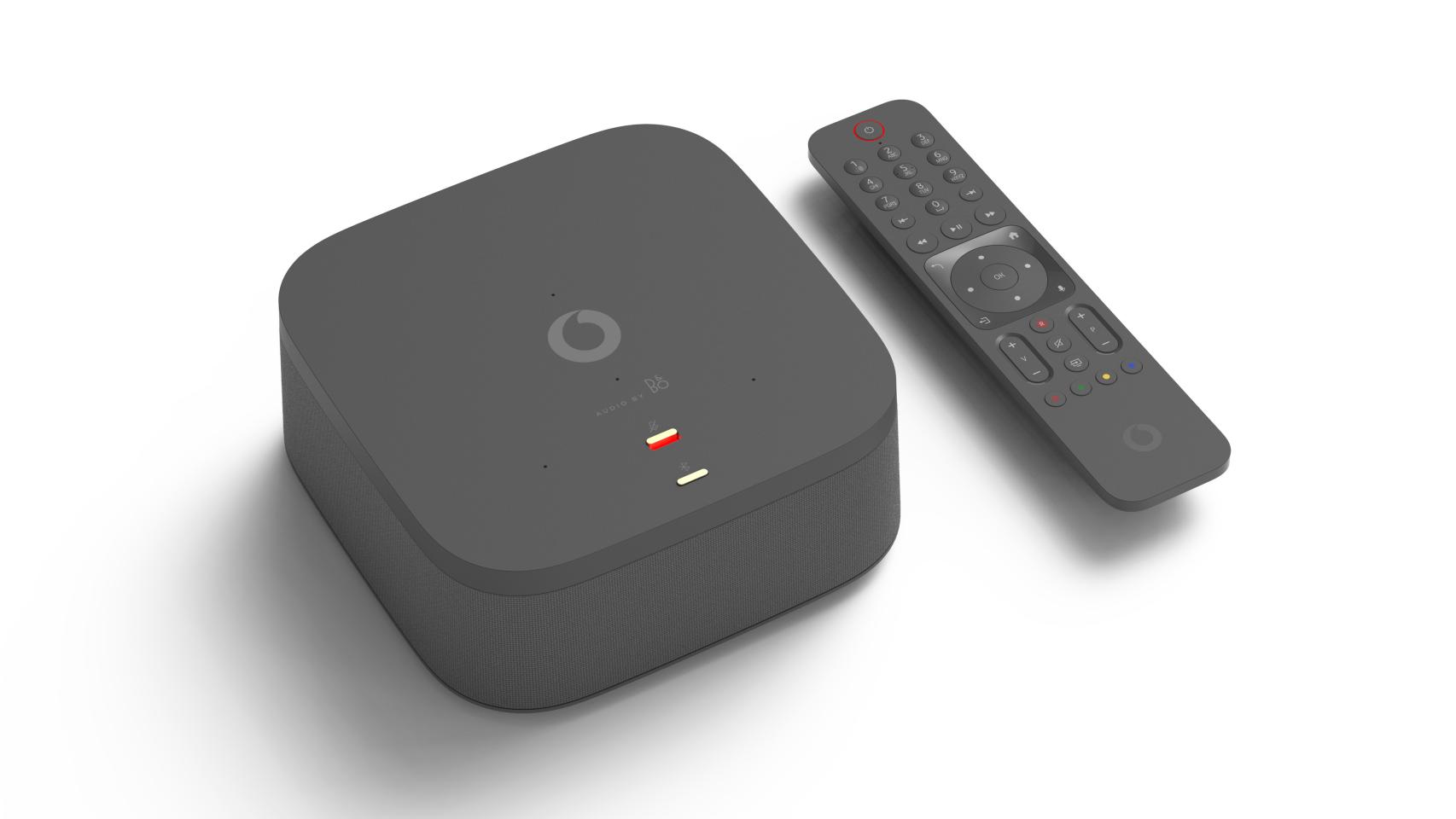 Vodafone lanza su decodificador tres en uno con altavoz B&O y asistente ...