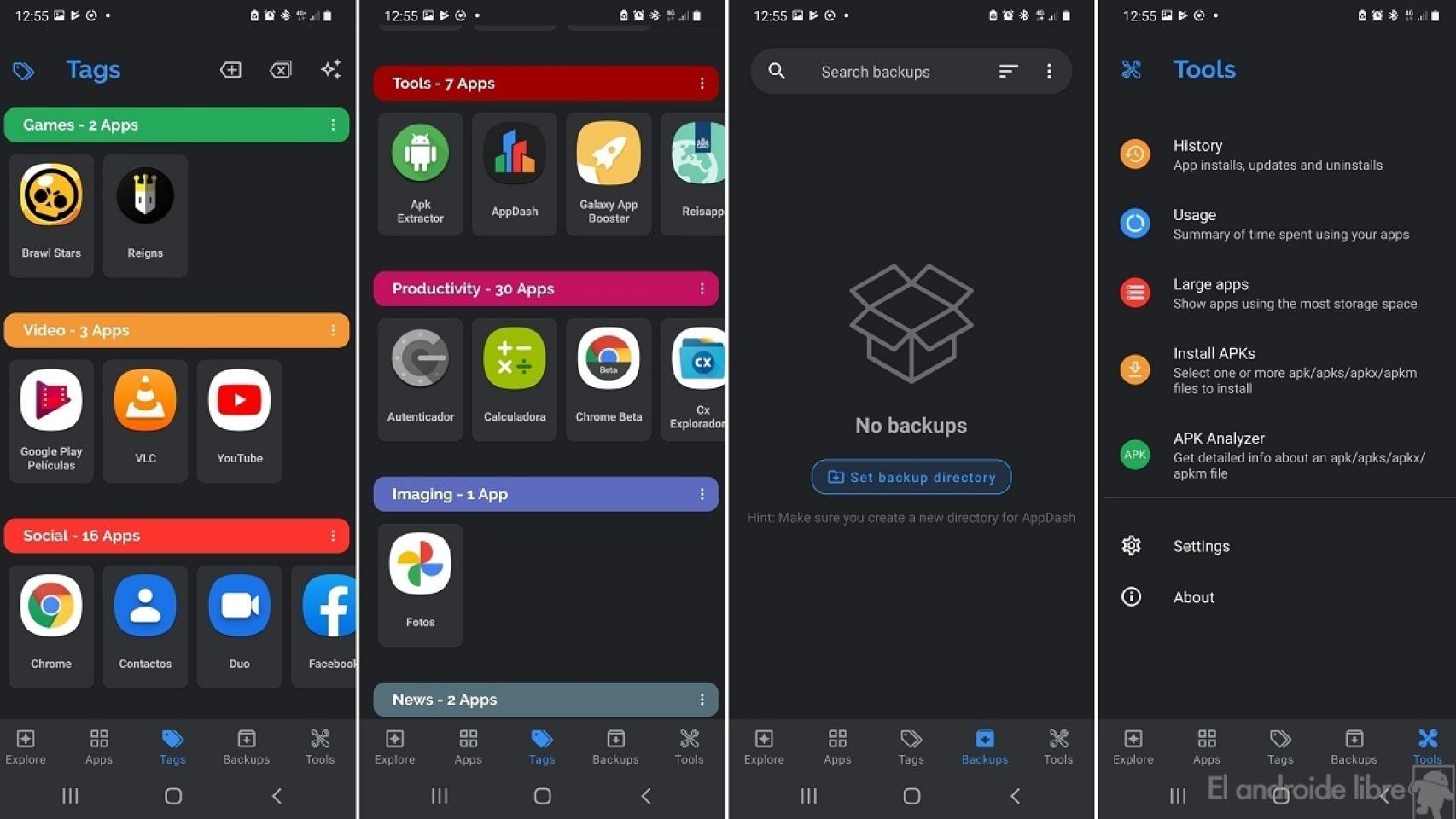 AppDash: un gestor para todas las aplicaciones en tu teléfono