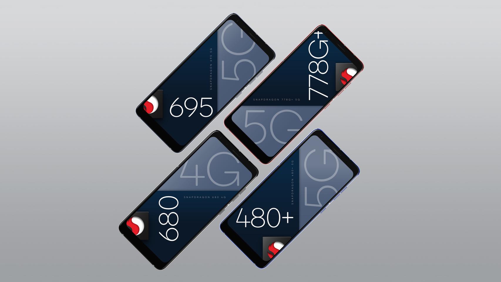 Nuevos Qualcomm Snapdragon 778G+, 695, 480+ y 680: características y fecha de lanzamiento