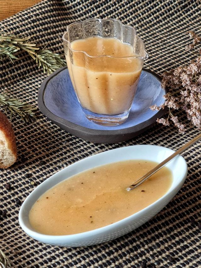 Salsa gravy, la receta inglesa para acompañar carnes y aves