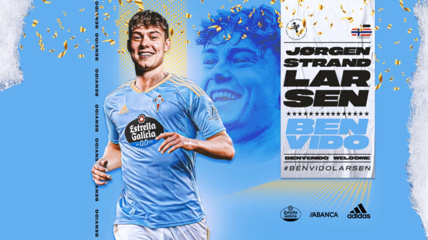 El Celta de Vigo hace oficial el fichaje del delantero noruego Jörgen ...
