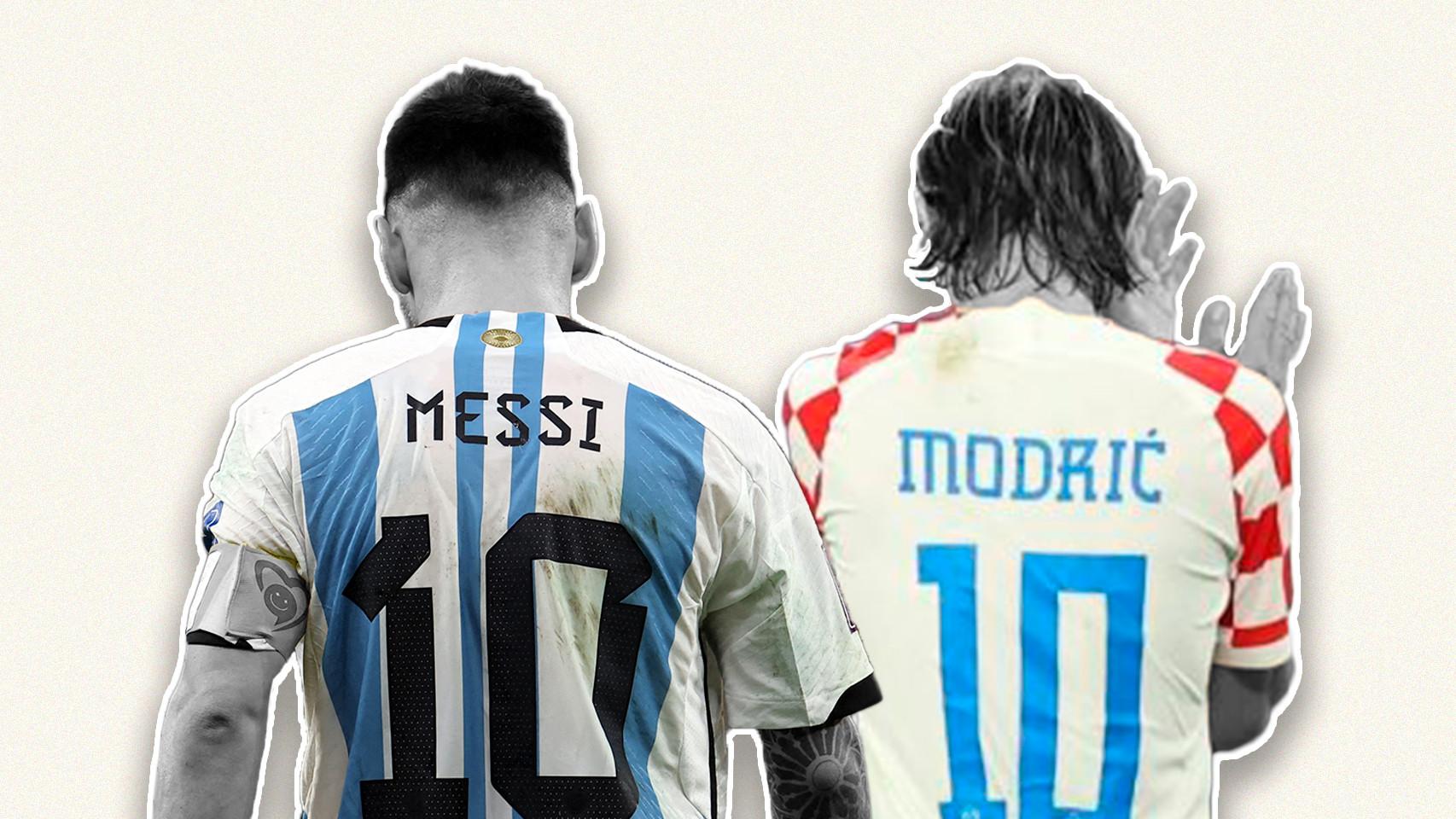 La exaltación del '10': el duelo entre Messi y Modric desde hace 16 ...