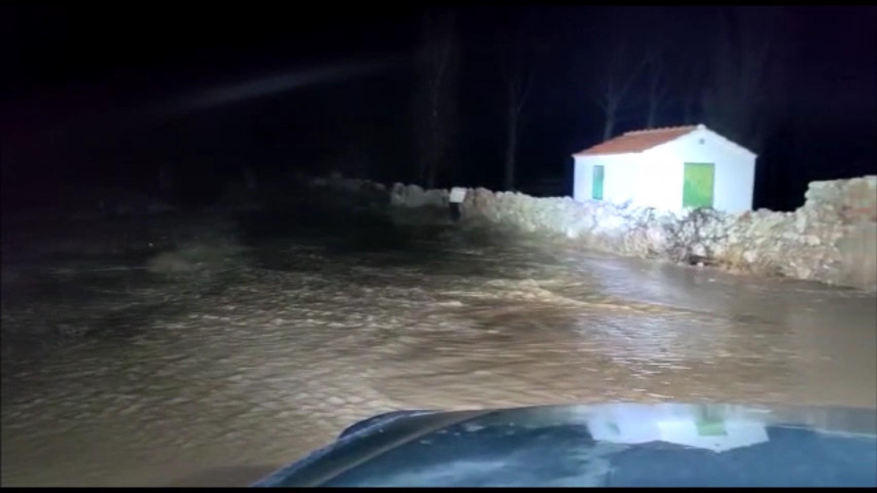 Las calles de este pueblo de Zamora quedan completamente inundadas por ...