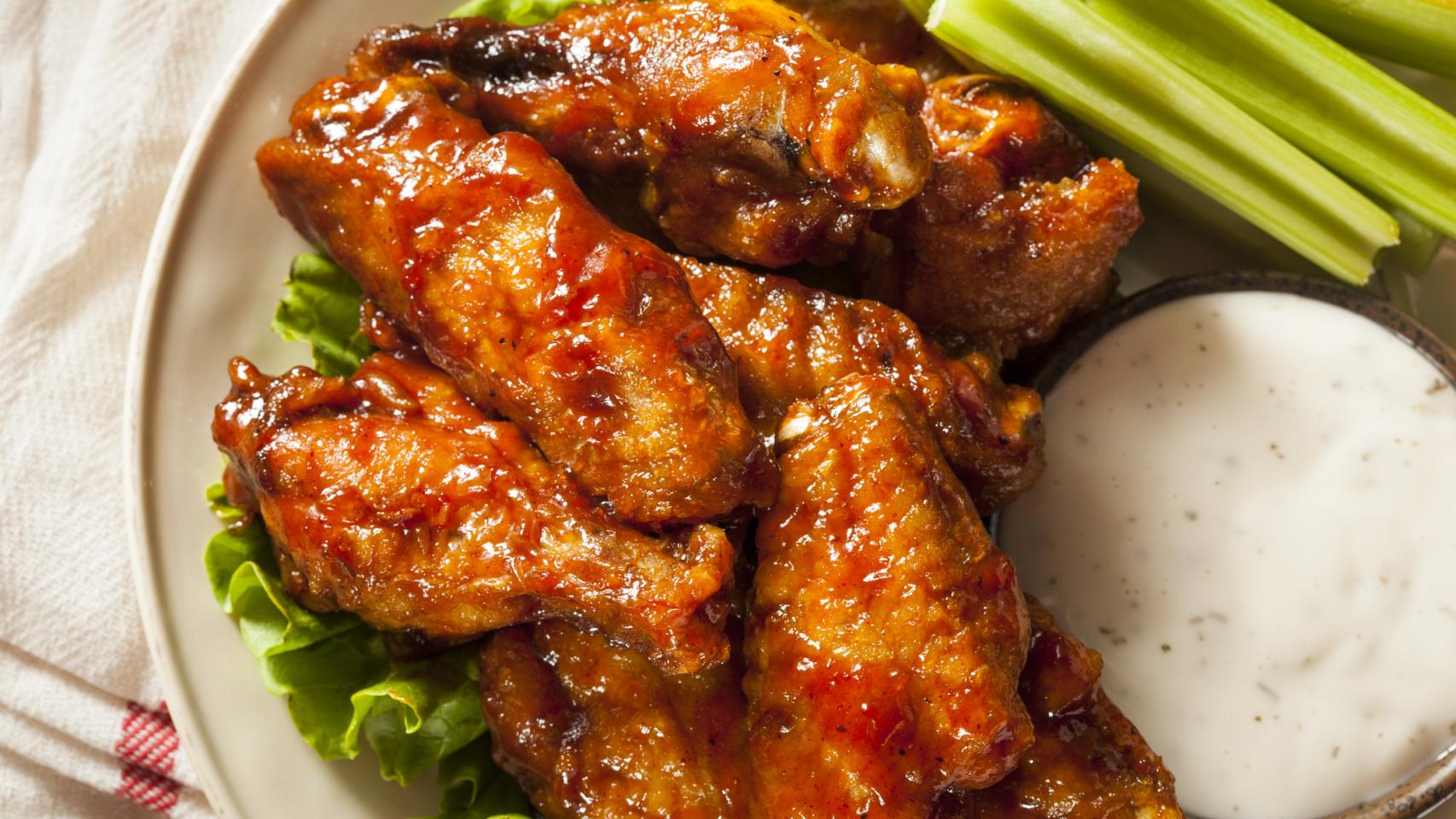 Alitas de pollo al estilo de las Buffalo Wings, la receta de pollo más ...
