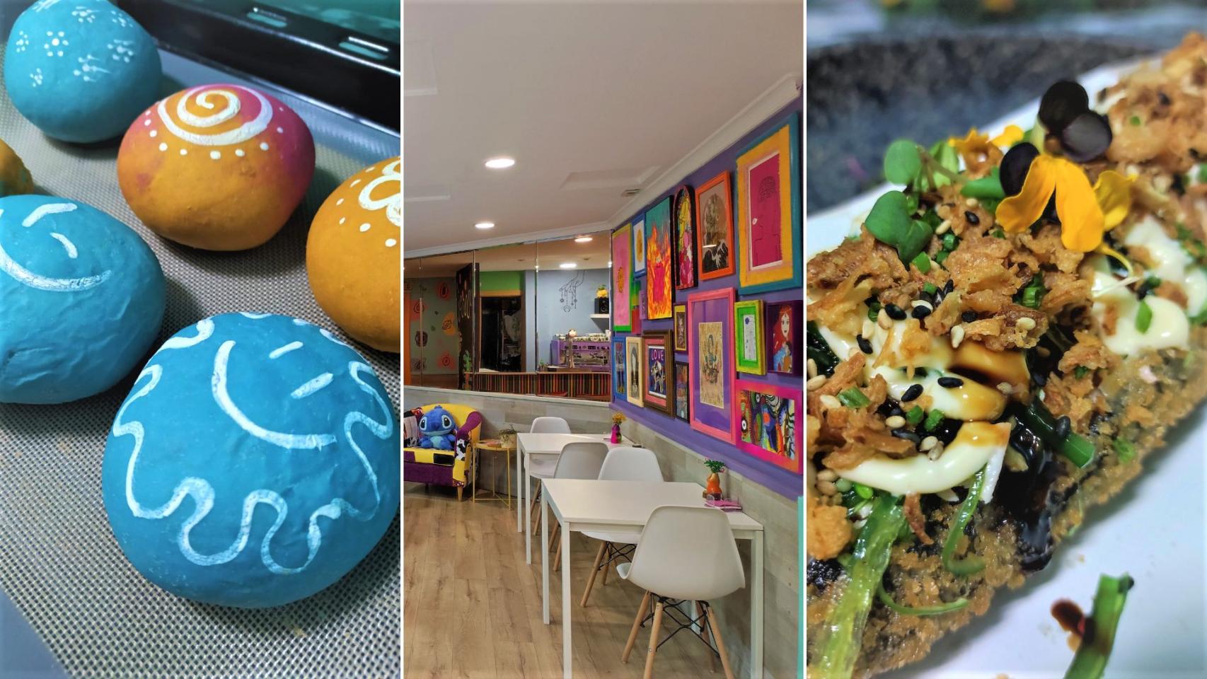 Sukha Funk en Vigo, el paraíso del sushi y las hamburguesas más coloridas