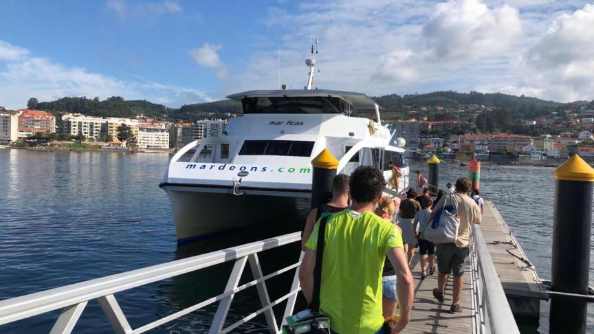 Mar de Ons incorpora viajes en barco a Cíes desde Sanxenxo y Portonovo