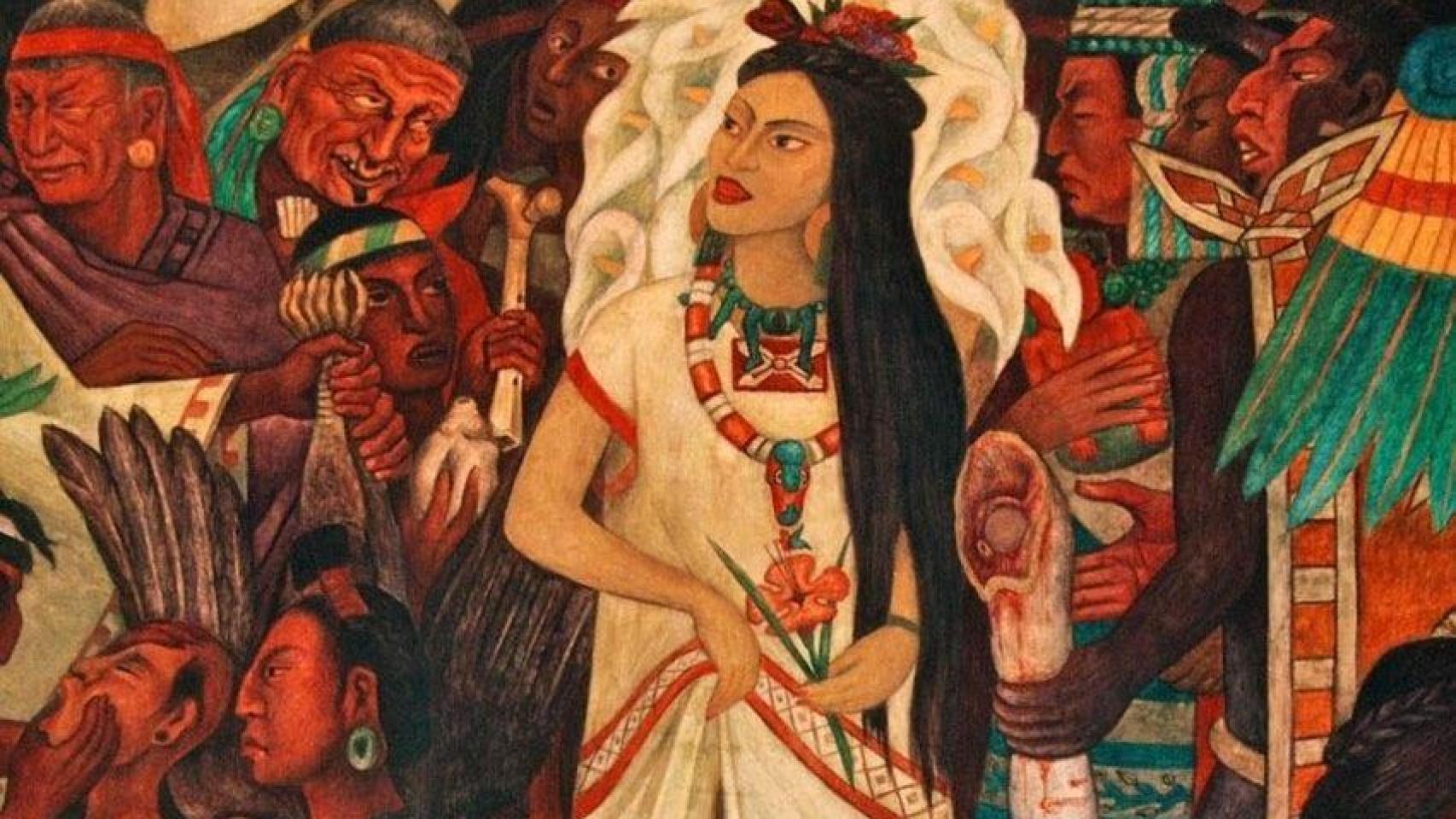 La Malinche, la esclava indígena que enamoró y ayudó a Hernán Cortés en la conquista del Imperio ...
