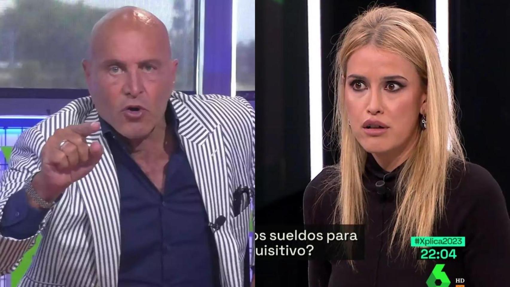 Kiko Matamoros, a degüello contra Afra Blanco por la fuga de Puigdemont: "No puede ser más simple"