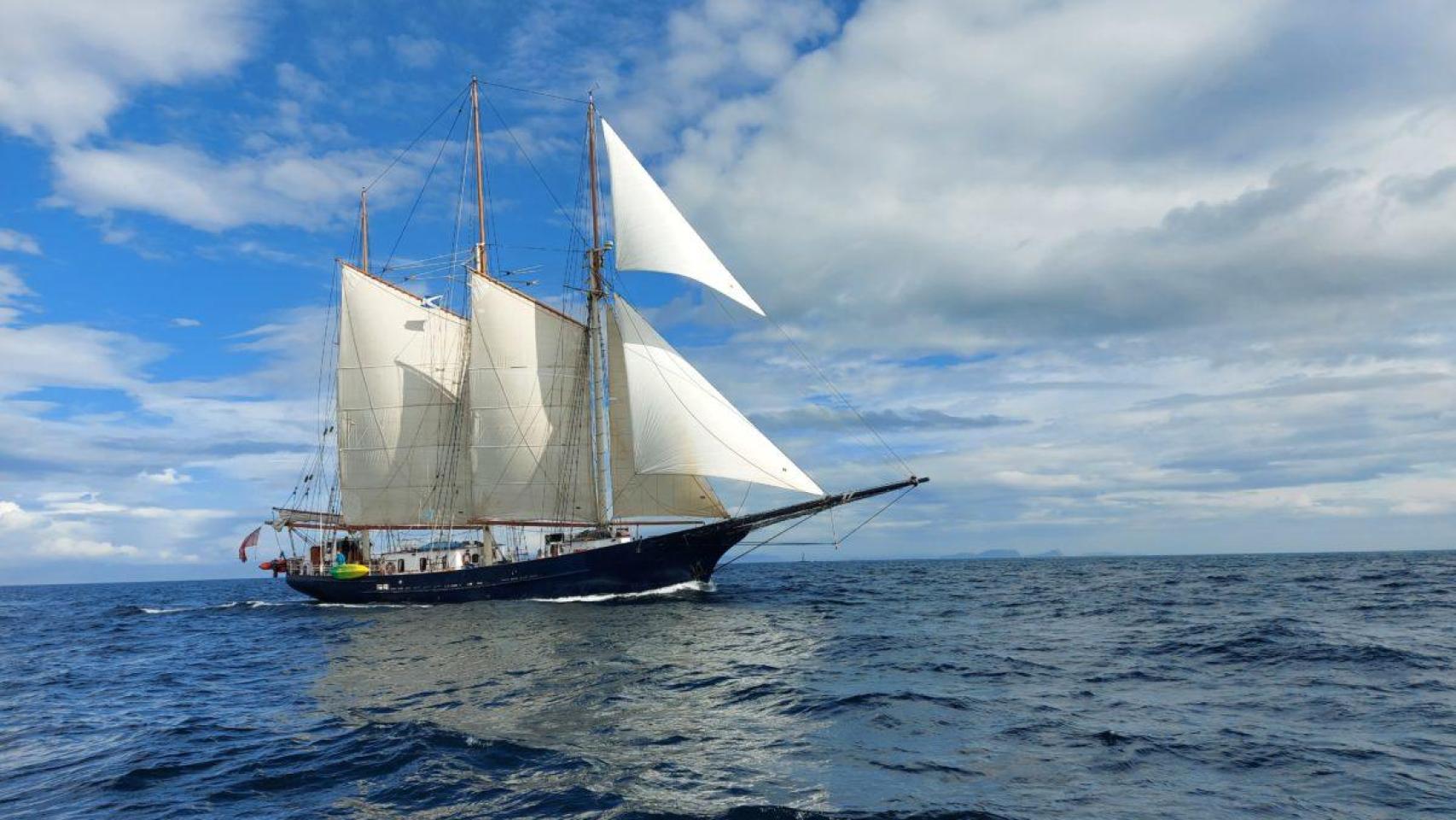 Una lujosa goleta zarpará desde A Coruña en un viaje de 8 días a las ...