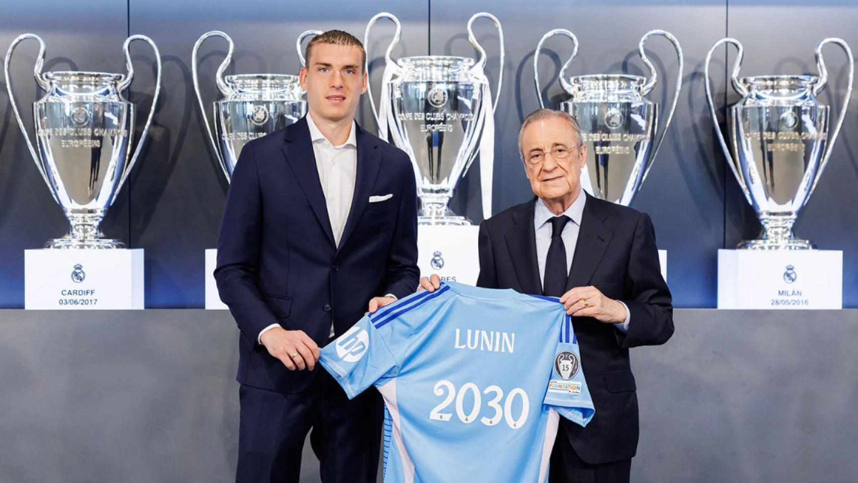El Real Madrid anuncia la renovación de Andriy Lunin para las seis ...