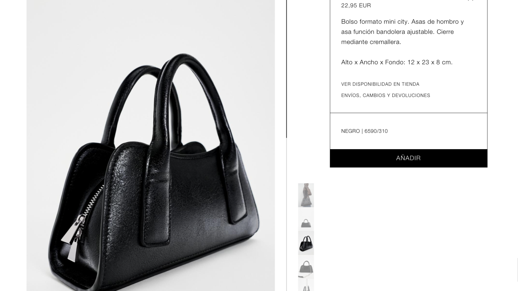Este es el bolso de Zara inspirado en un famoso diseño de una marca de ...