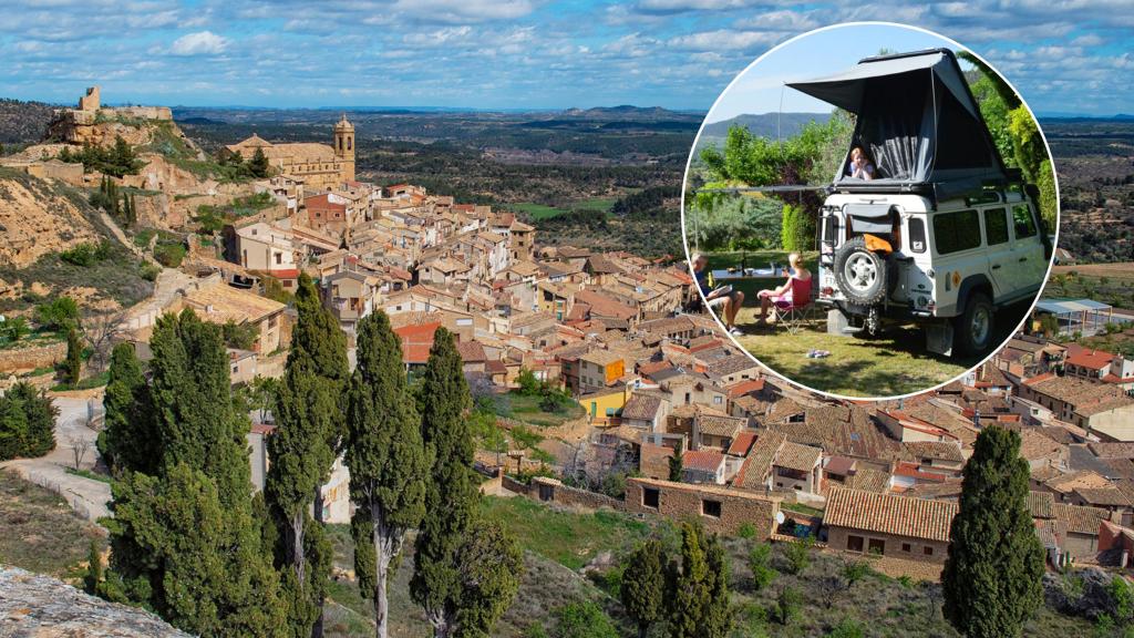 El camping más bonito de Europa está en este precioso pueblo medieval: conocido como "la Toscana ...