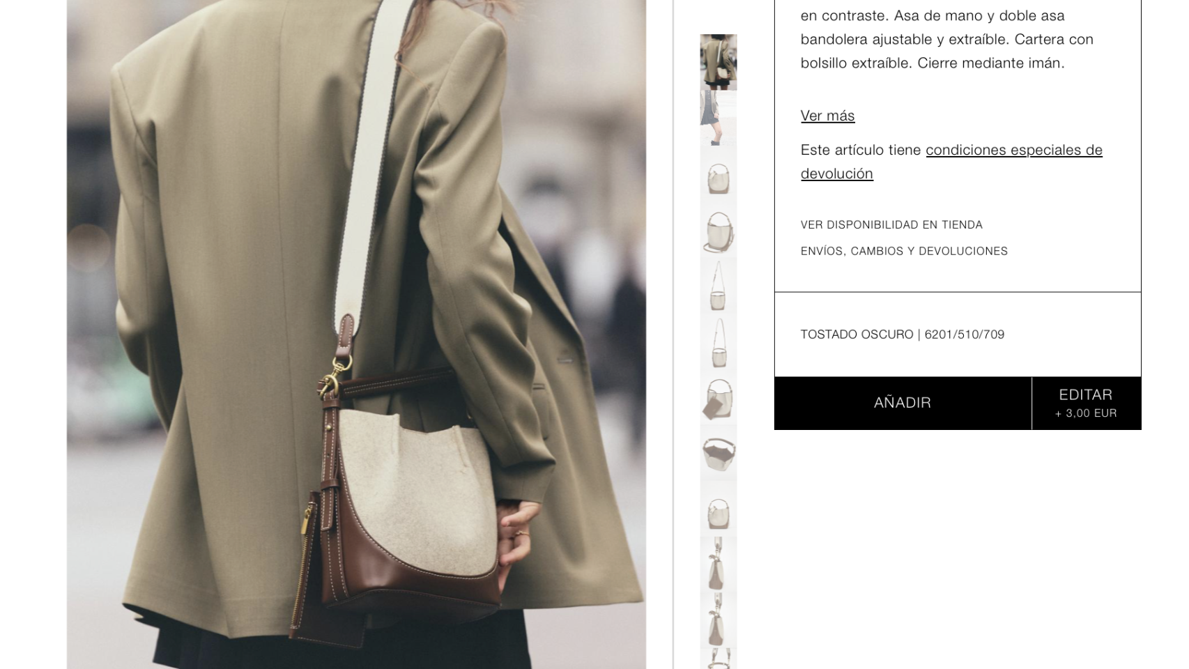 El nuevo bolso de Zara inspirado en una famosa marca de lujo francesa ...