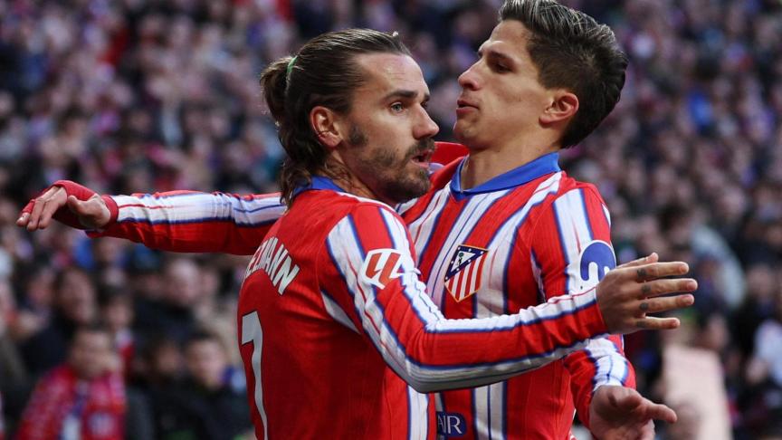 Esta es la alineación de Simeone con el Atlético de Madrid en el derbi ...
