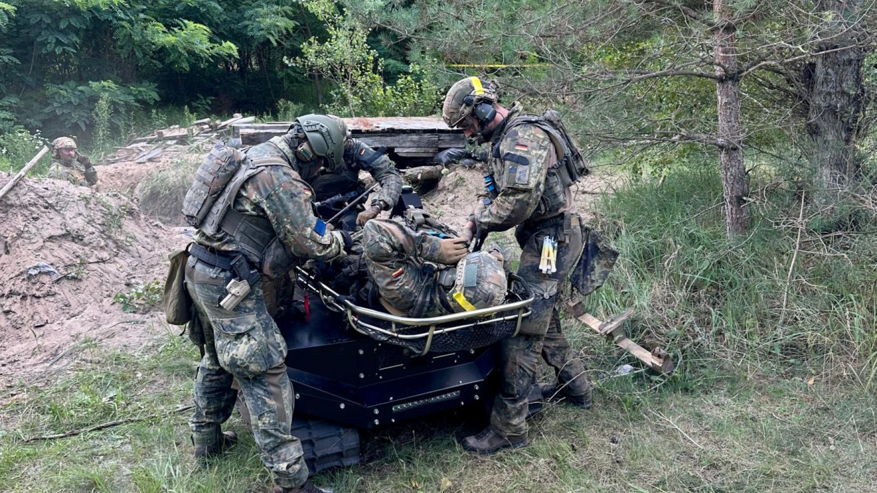 Así es Gereon RCS, el nuevo dron terrestre de Ucrania para evacuar ...