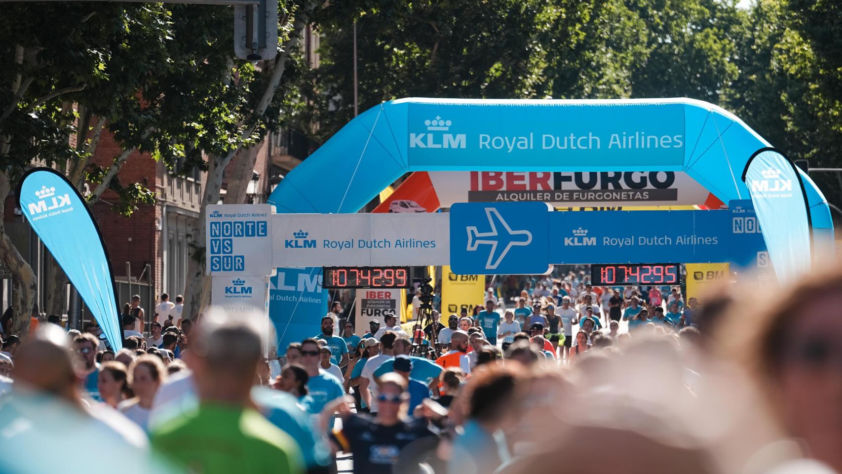 La KLM Norte vs. Sur vuelve a volar por Madrid el 22 de junio