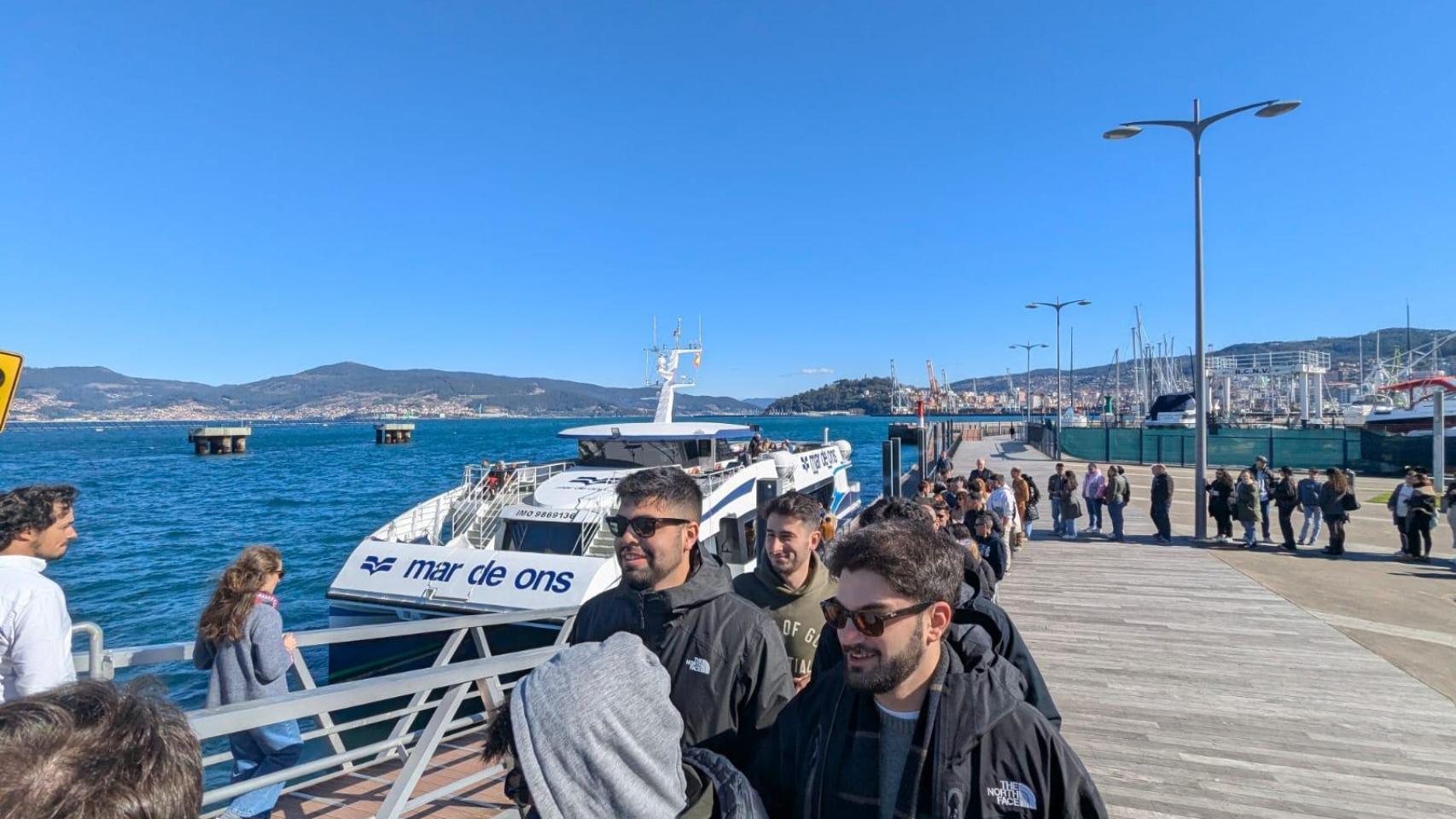 Mar de Ons refuerza la conexión Vigo-Cangas por mar con motivo de la ...