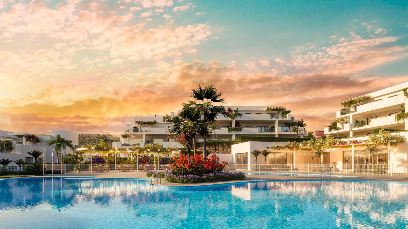 Nuevo proyecto de lujo en la Costa del Sol: Exxacon arranca la construcción de 91 viviendas en ...