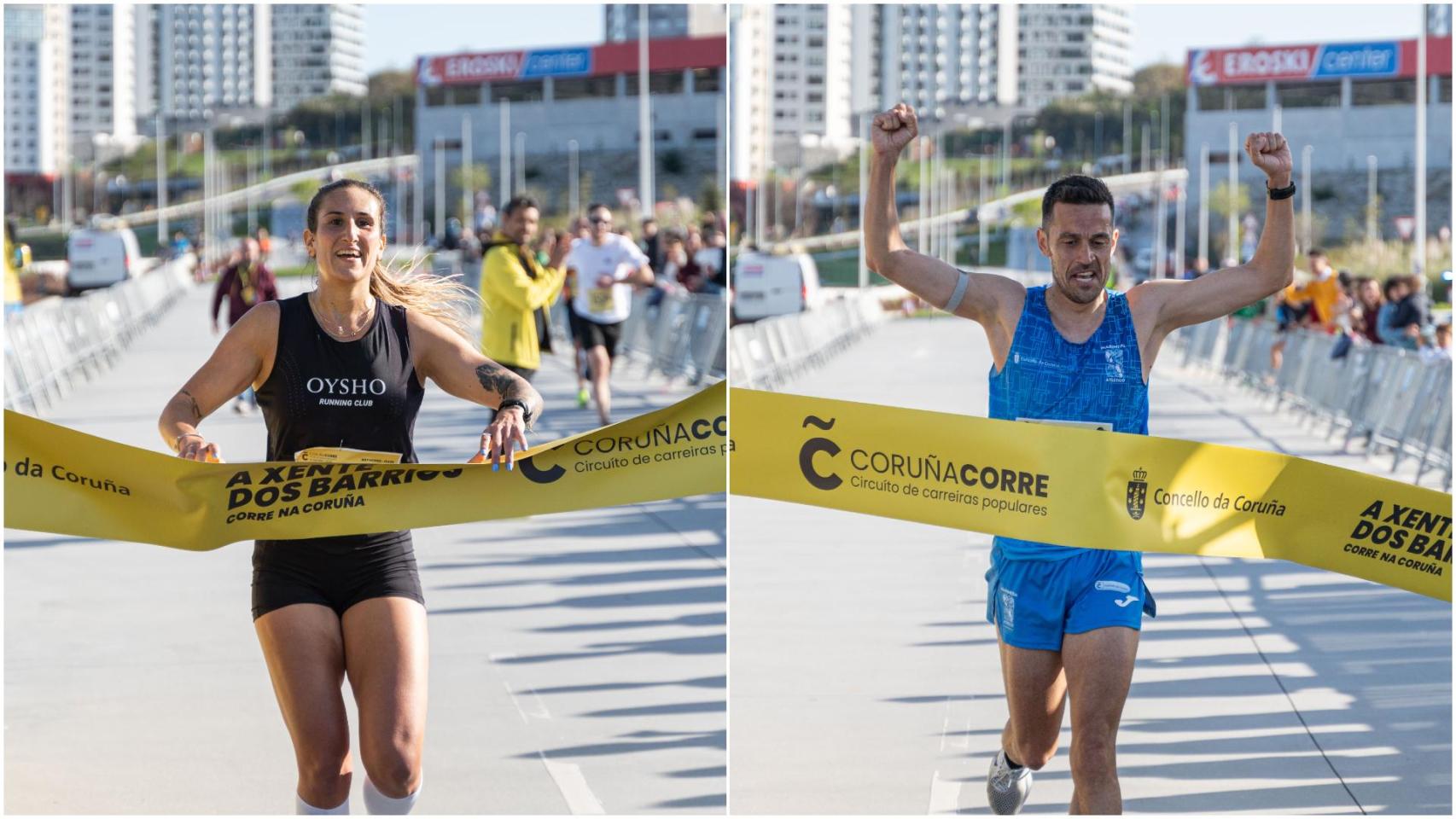 Álvaro Presedo y Penélope Martínez ganan la carrera popular de A Coruña ...