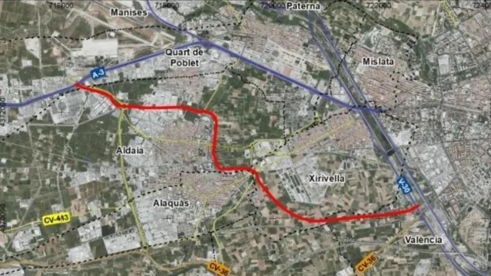 Valencia alega a la CHJ: el desvío de La Saleta y el Poyo reduce la ...