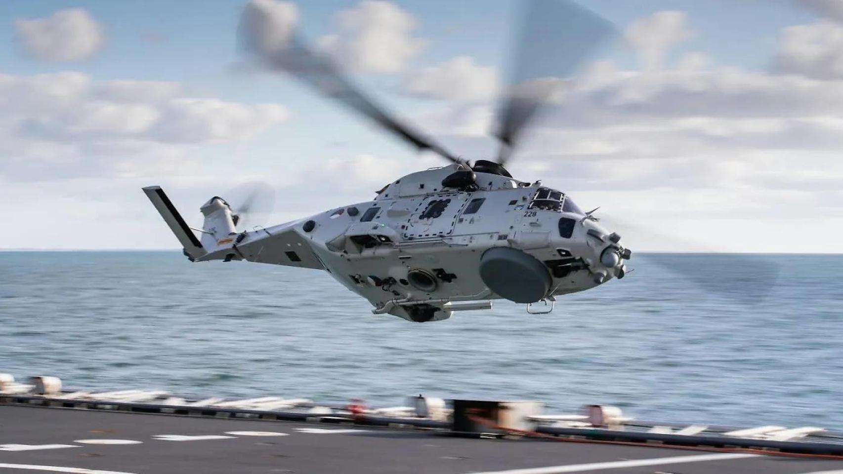 La Armada ya opera sus primeros helicópteros NH90 Sable: así es la aeronave de Airbus para ...