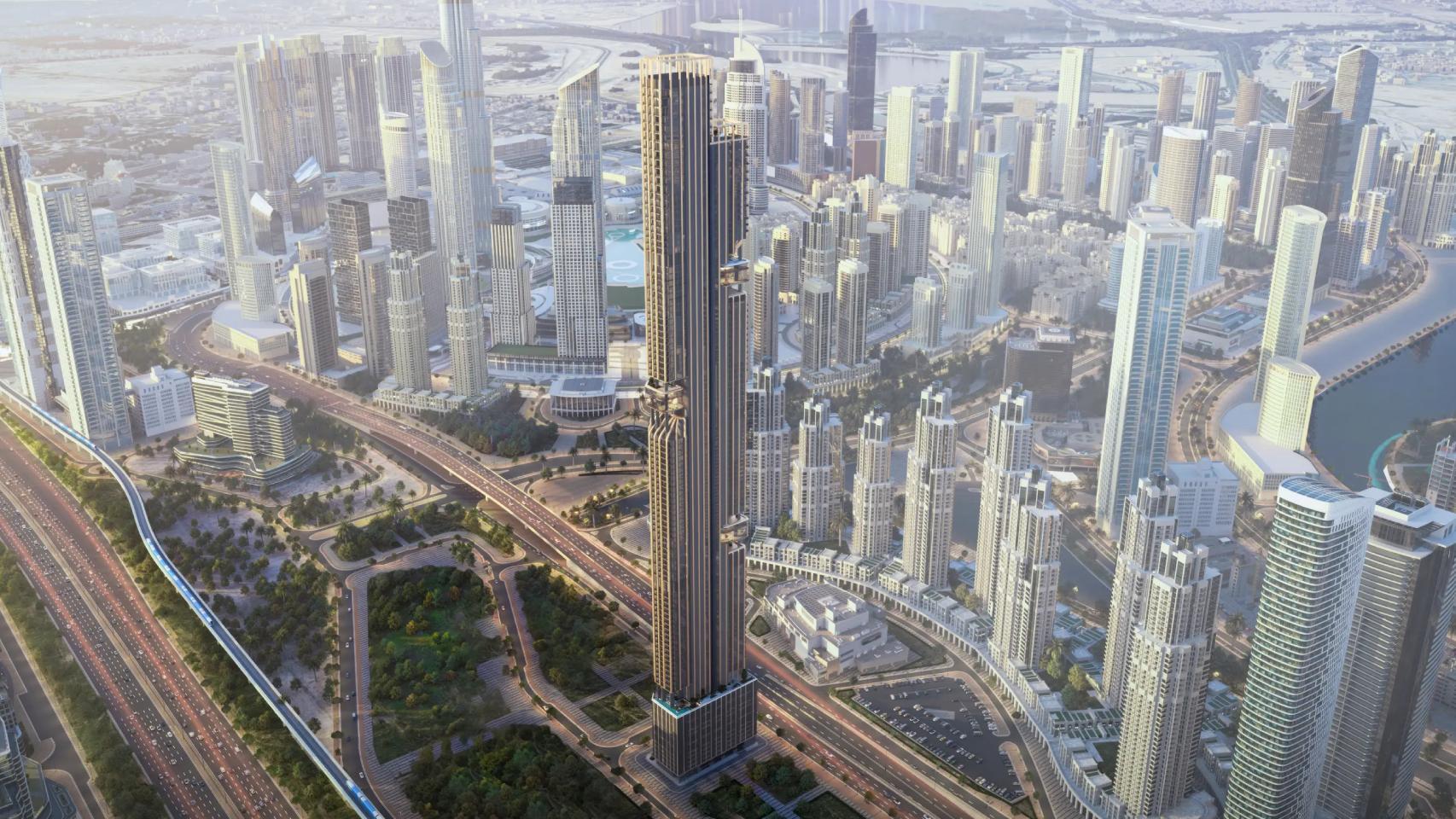 El nuevo rascacielos icónico de Dubái: un 'palacio' de 445 metros y 110 ...