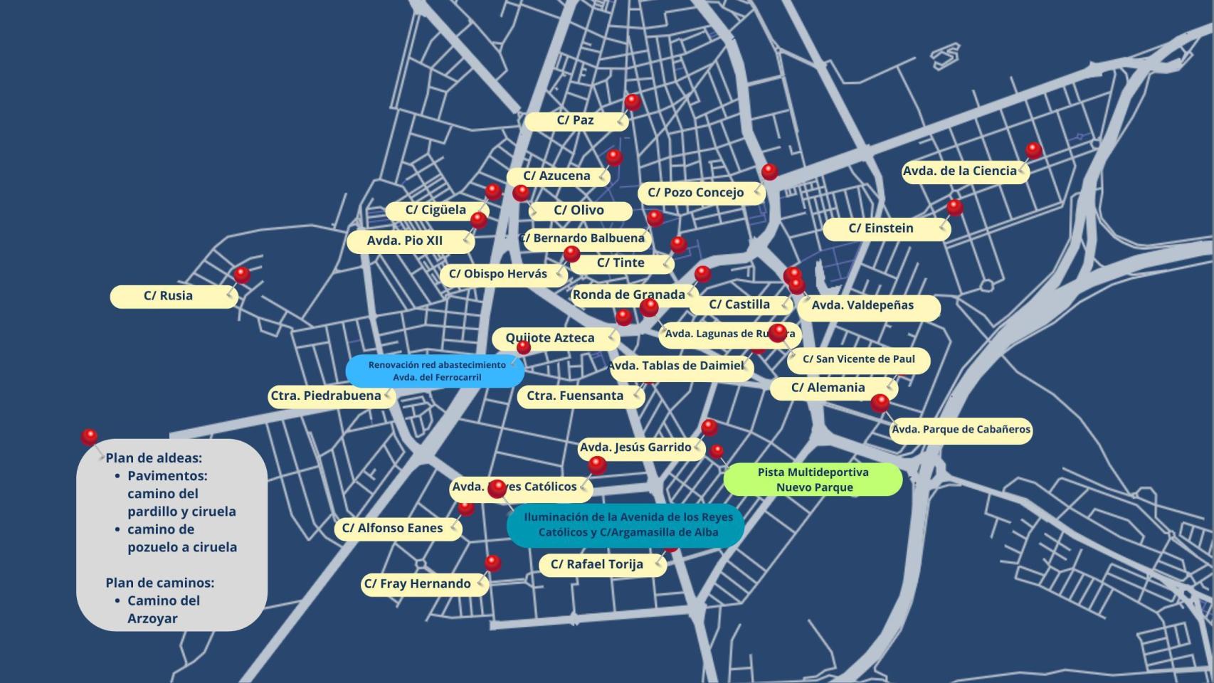 Luz verde a un "ambicioso" plan de obras en Ciudad Real: estas son las ...