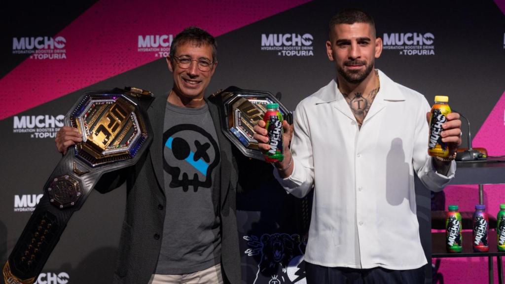 Estrella Galicia e Ilia Topuria crean Mucho: bebidas "funcionales" sin azúcar ni cafeína