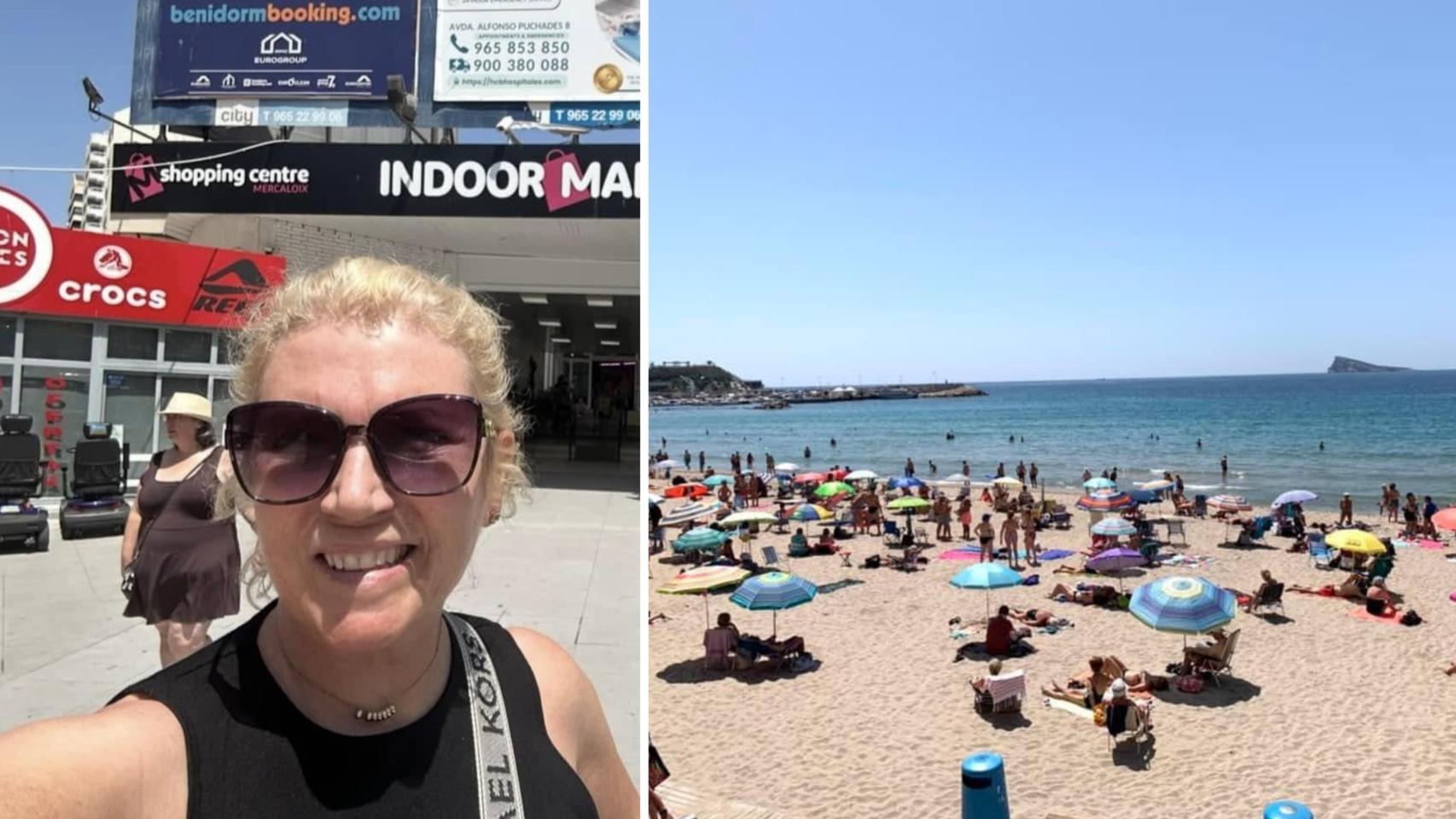 Michelle Baker, influencer, clara sobre los británicos en Benidorm: "No ...