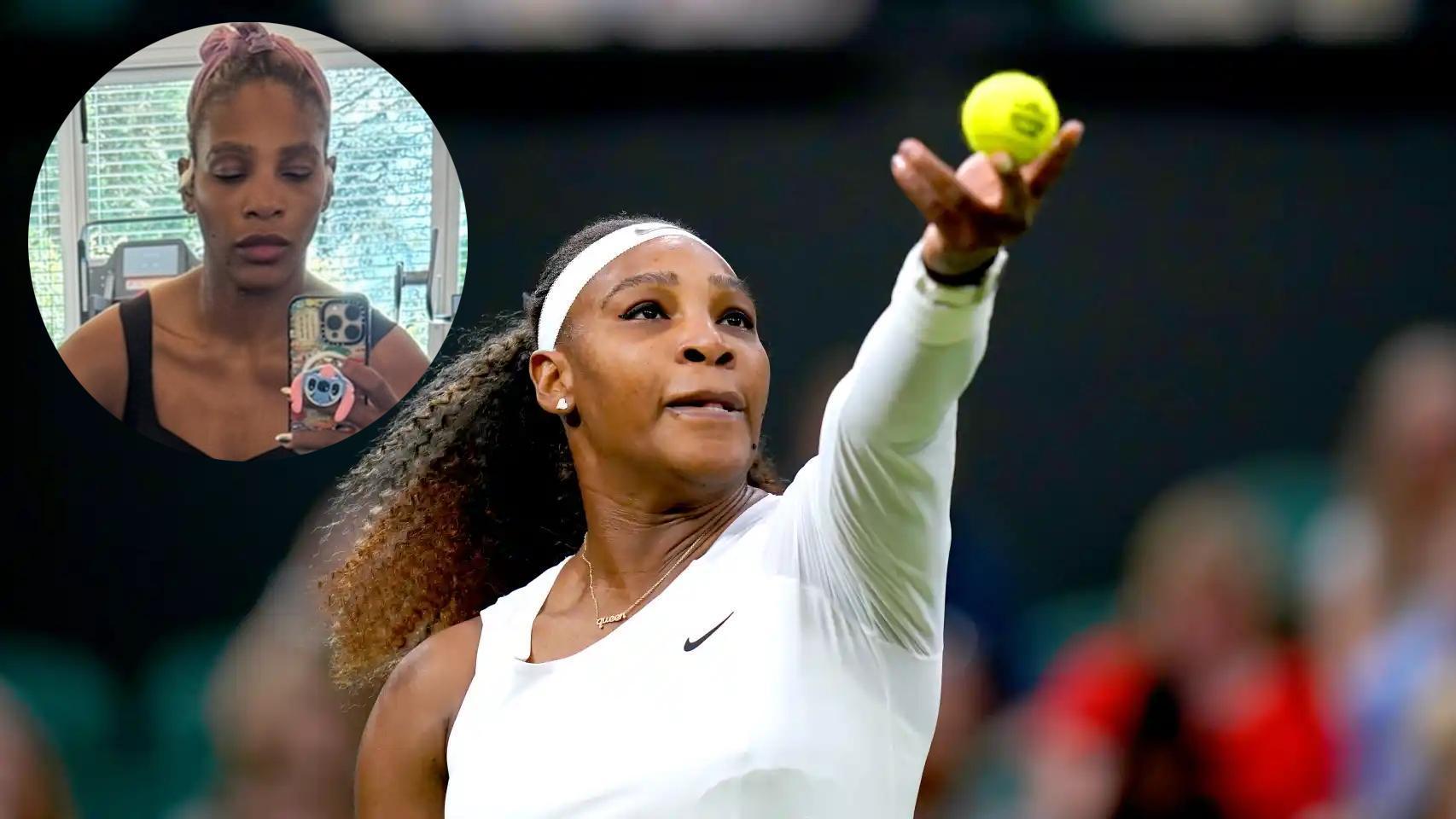 El espectacular cambio físico de Serena Williams tras tres años de su ...