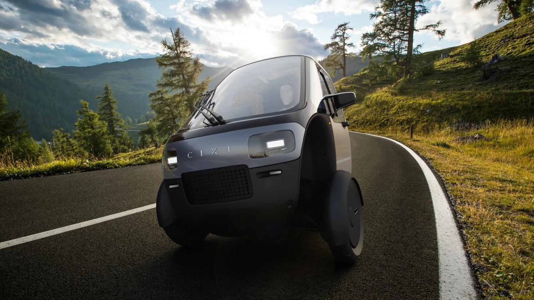 El coche eléctrico de tres ruedas que cambiará la movilidad: se mueve a pedales, no tiene cadena ...