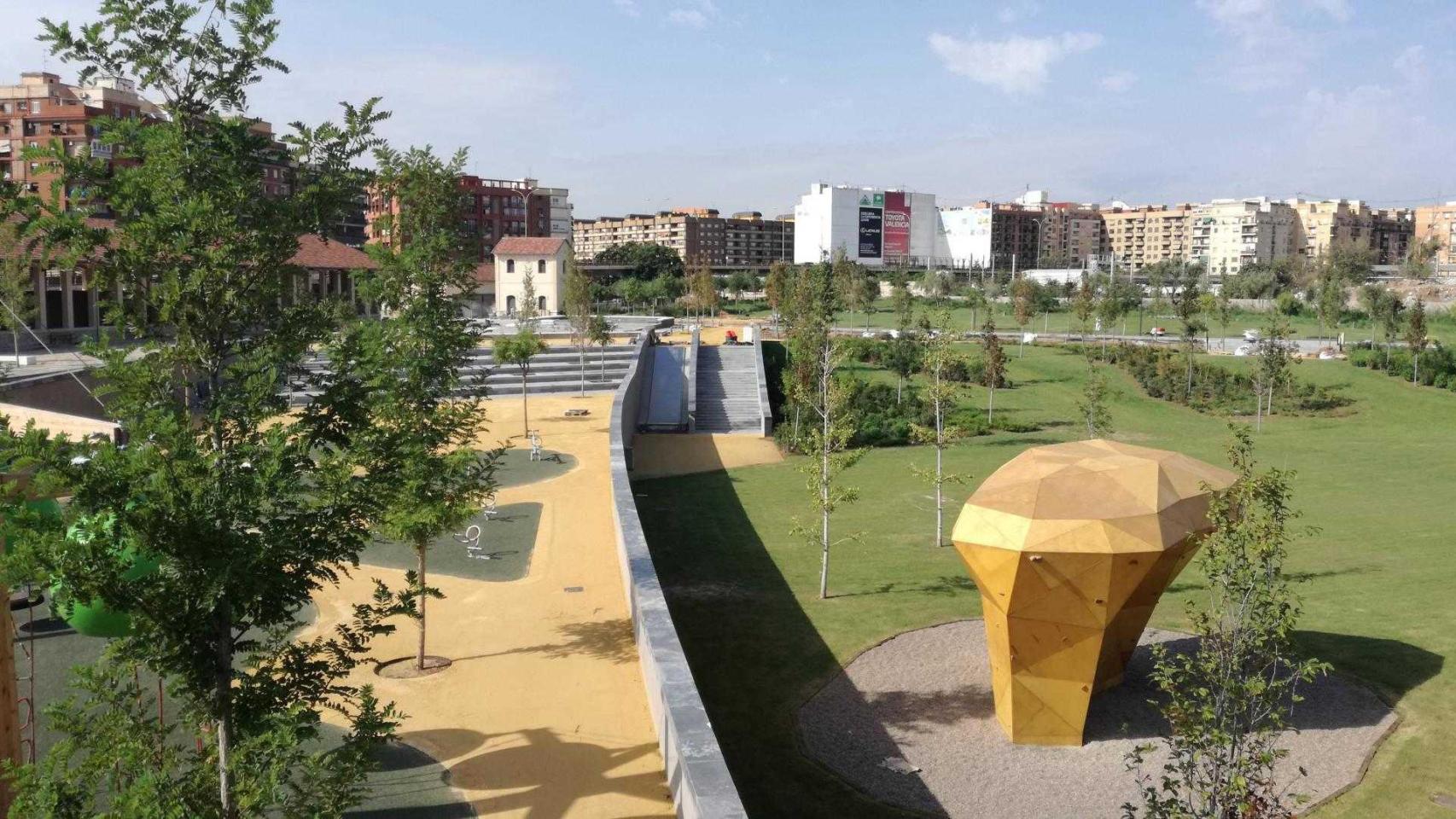 El bonito parque de Valencia ideal para un paseo: con 110.000 m2, un ...