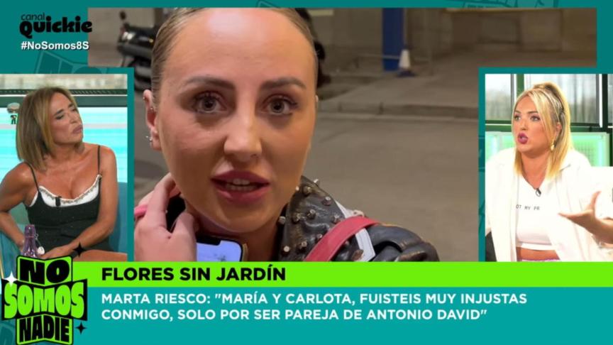 Marta Riesco, contra María Patiño y Carlota Corredera: "Fuisteis muy ...