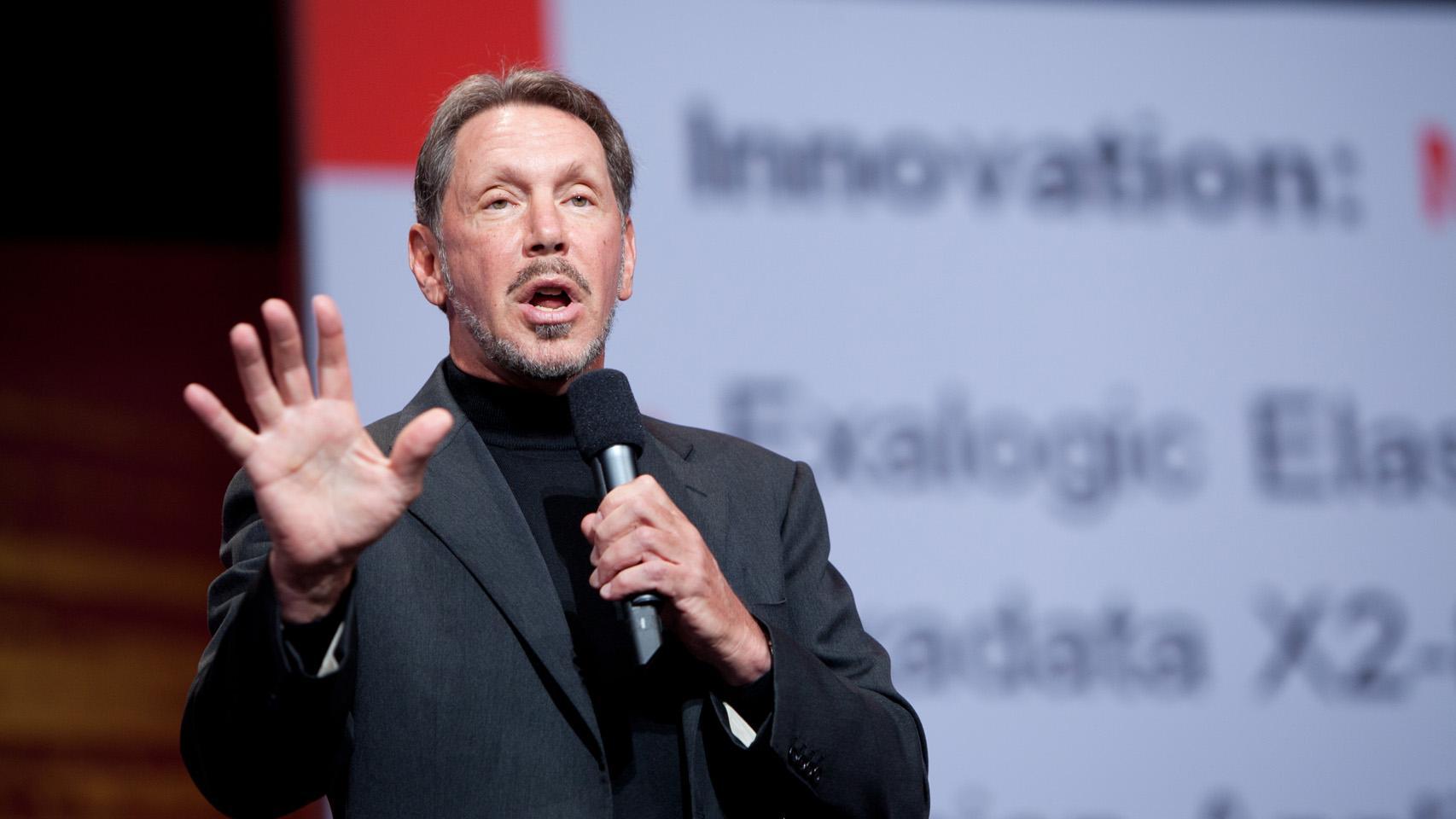 Quién es Larry Ellison, el gurú tecnológico que le disputa a Elon Musk ...