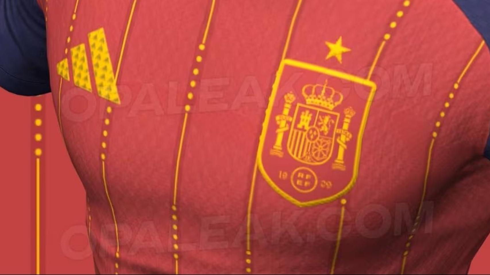 Esta es la nueva camiseta de España para el Mundial 2026: los detalles rompedores que se han ...