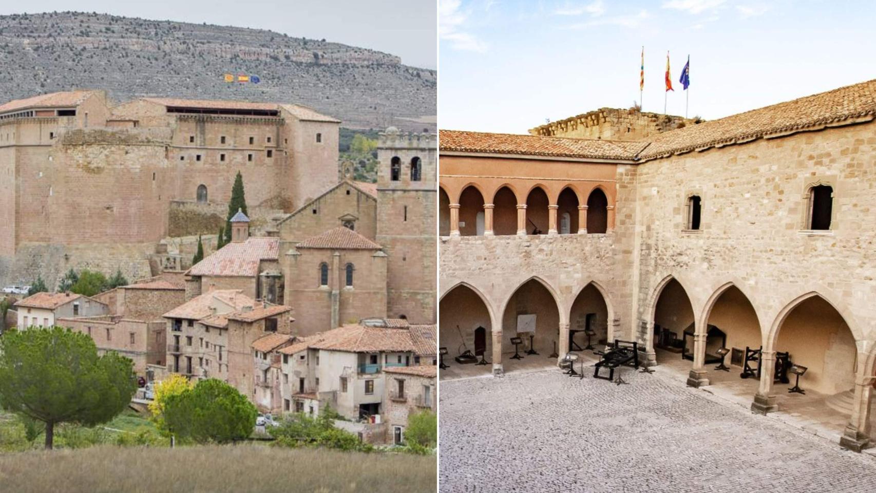 Este es el castillo medieval más extenso de Aragón: tiene 9.000 metros ...