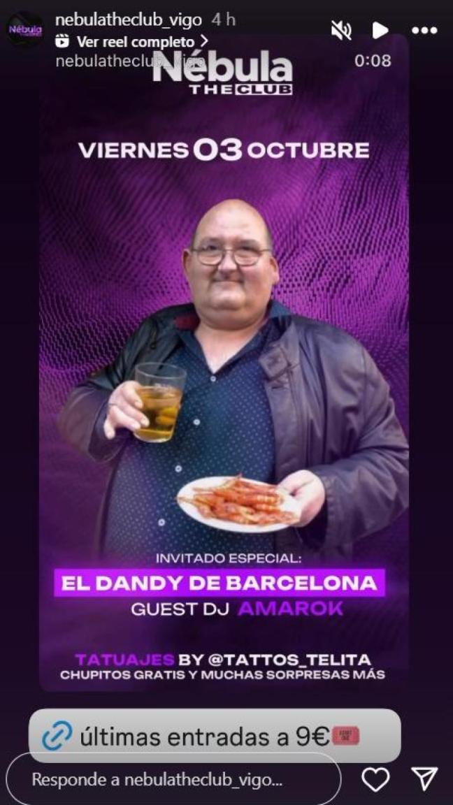 Vigo cancela el show de "El Dandy de Barcelona": la policía cerrará la ...