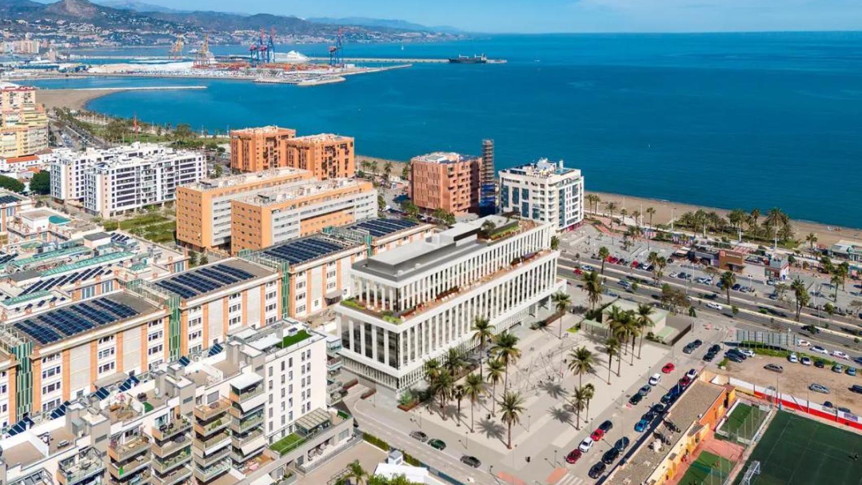 Ágora, el nuevo icono de oficinas en Málaga, se convierte en imán para ...