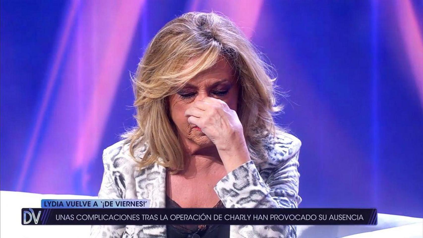 Lydia Lozano se rompe al hablar de la operación de su marido: "La ...