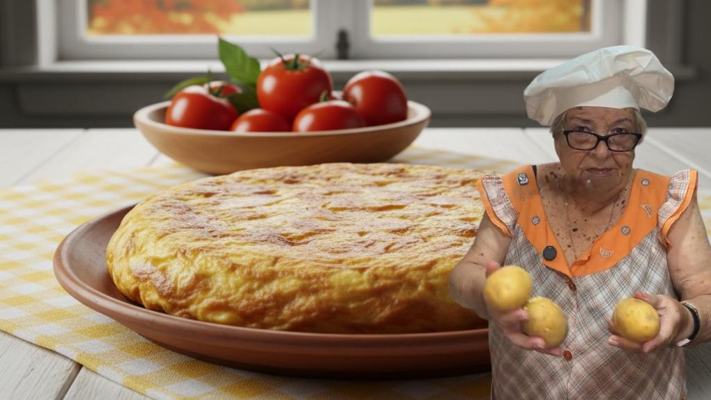 Encarna, abuela cocinera, sobre la tortilla: "Para que quede rica, la ...